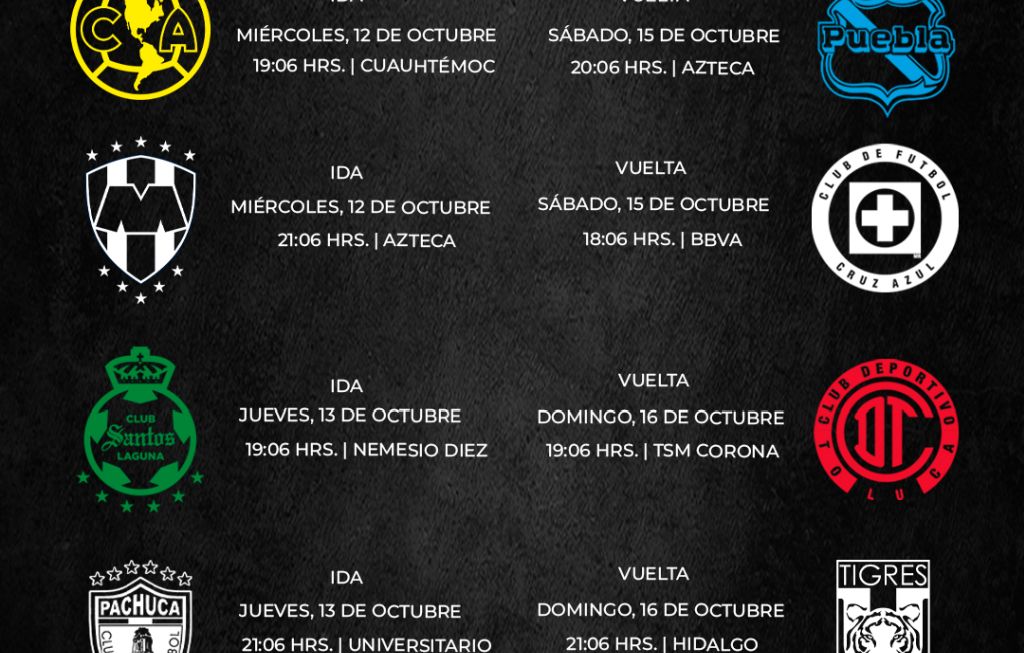 Definen horarios para la primera fase de la liguilla | Notisistema