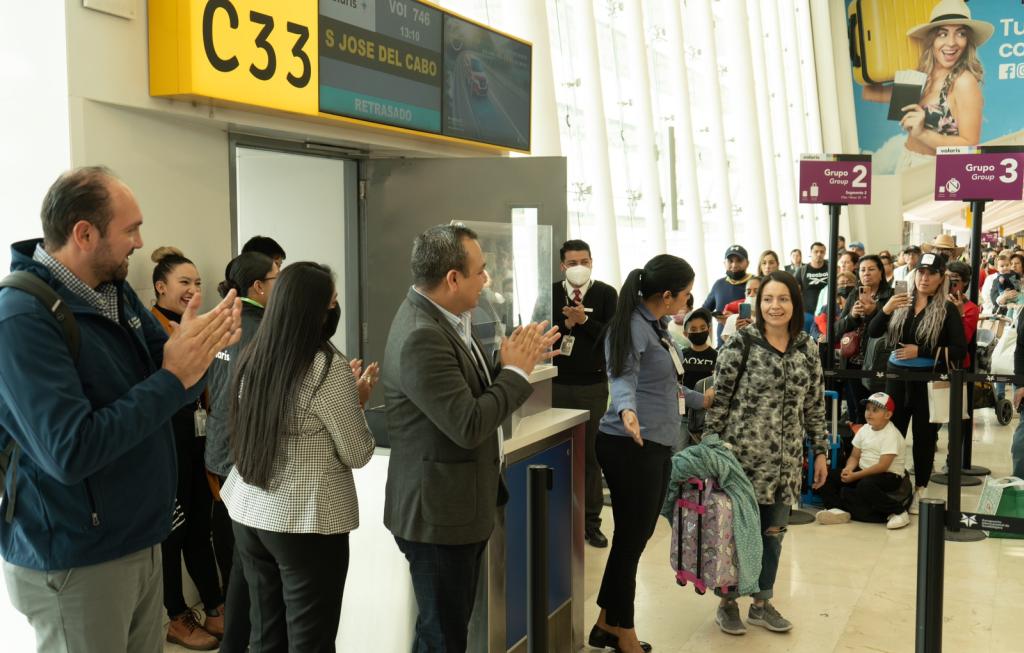 Llega al Aeropuerto de Guadalajara la pasajera 15 millones | Notisistema