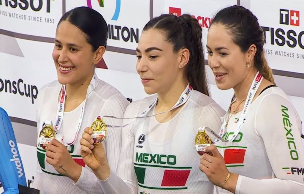 México gana Oro en la Copa de Naciones de Ciclismo de Pista | Notisistema