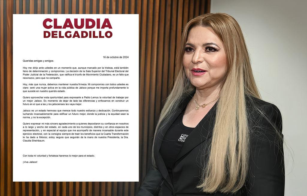 Delgadillo reconoce resolución de TEJPF a favor de Lemus | Notisistema