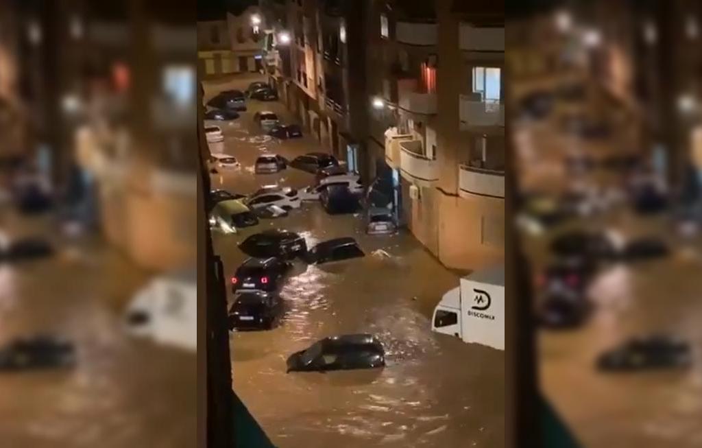 Intensas lluvias afectan la región de Valencia, España | Notisistema