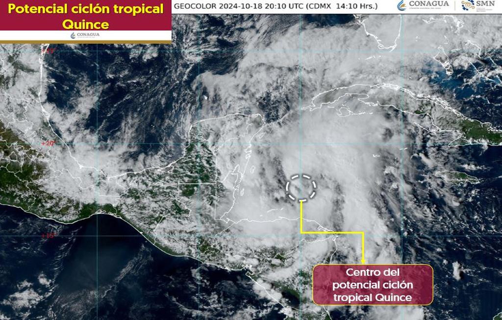 Se forma ciclón tropical cerca de Quintana Roo | Notisistema