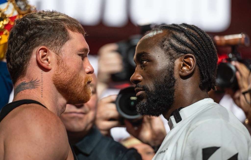 ¡Todo listo! Canelo y Crawford cumplen con el pesaje | Notisistema